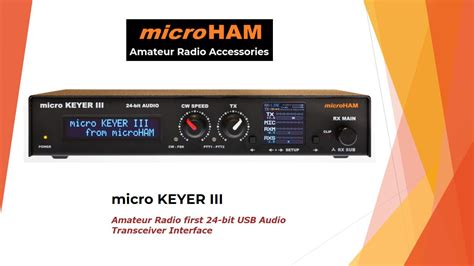 Ham Radio World Microham 🔸 Micro Keyer Iii™ Is The Facebook