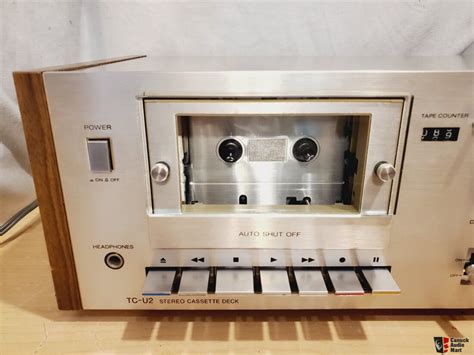 Vintage Sony Cassette Deck Model Tc U2 Photo 5016769 Us Audio Mart