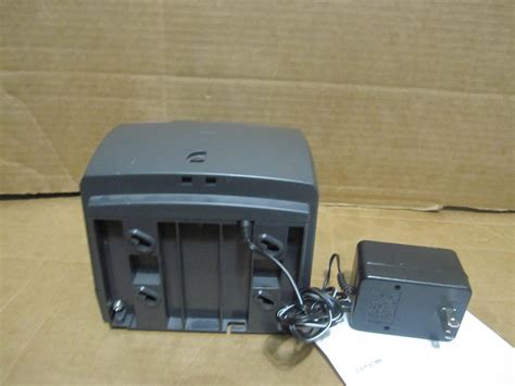 Lathem 1500E Atomic Time Clock With Power Adapter No Key Imagine41