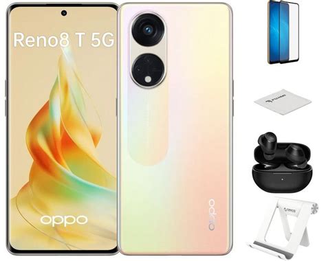 Смартфон OPPO Reno 8T 5G 8/256Gb Gold & Wireless Headphones + комплект ...