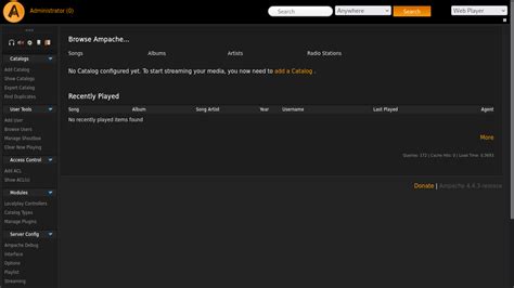 Ampache Raspberry Pi Installation Create Audio Video Streaming Server