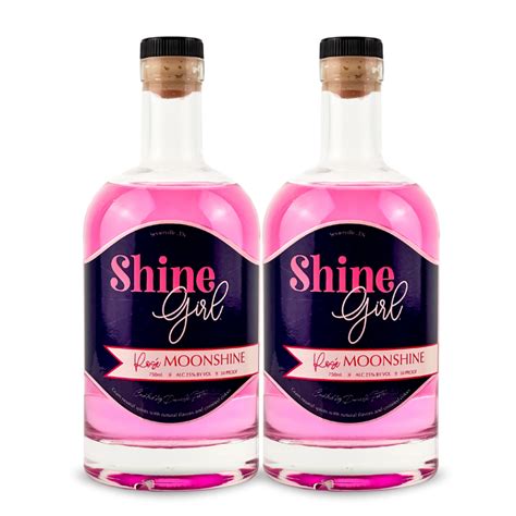 Shine Girl Moonshine Rosé Velvet Moonshine 2 Bottle Bundle