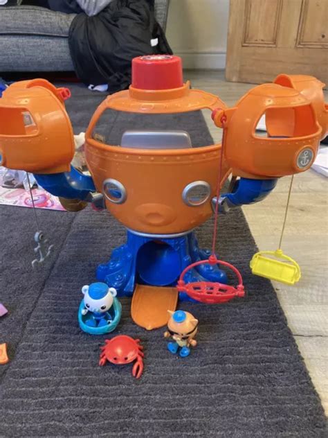 Cbeebies Octonauts Octopod Hq Head Quarter Playset Toy With Barnacles