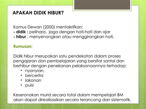 Didik Hibur Ppt