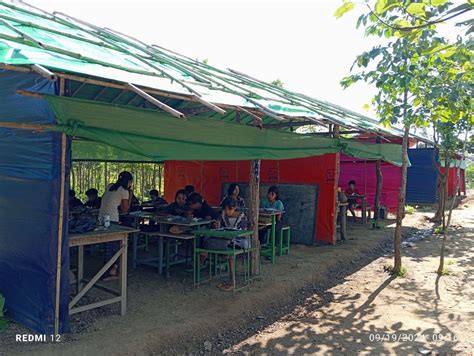 ဂန့်ဂေါနယ်က စစ်ရှောင်စာသင်ကျောင်း ၉ ကျောင်းမှာ မိုးကာနဲ့ဆေးဝါး အဓိကလိုအပ်နေ