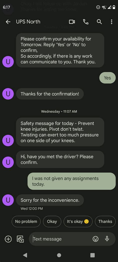 Confusing Texts From Dispatch R Ups