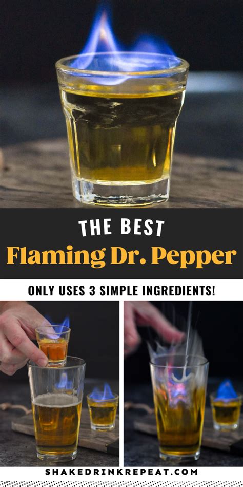Flaming Dr Pepper Recipe Flaming Drinks Stuffed Peppers Best