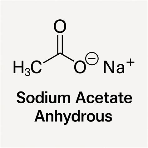 Difference Between Sodium Acetate Anhydrous And Trihydrate