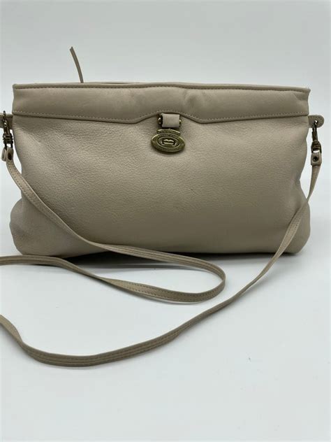 Vintage Etienne Aigner Tan Gem