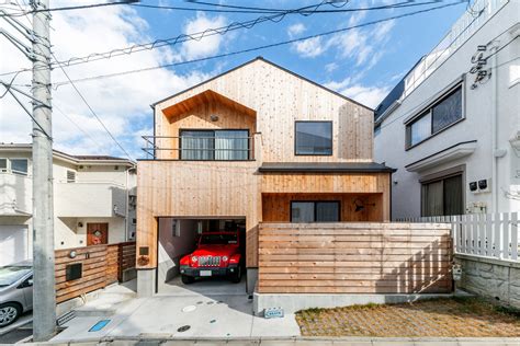 ビルトインガレージの建築事例9選 スミカマガジン Sumika 建築家・工務店との家づくりを無料でサポート