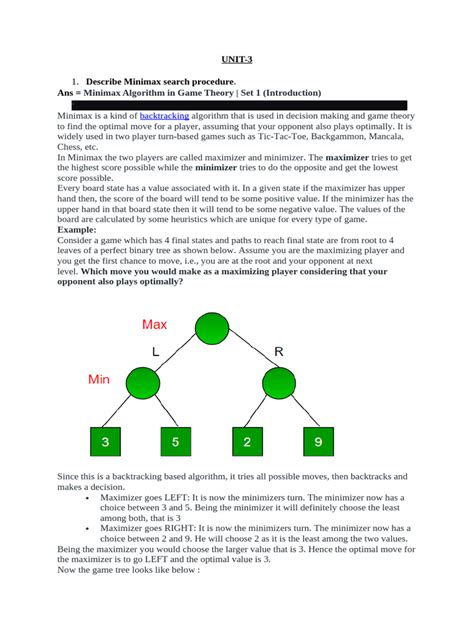 Ai Unit 3 Pdf Artificial Intelligence Intelligence Ai And Semantics