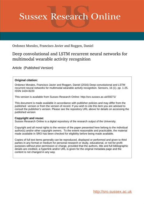 pdf deep convolutional and lstm recurrent neural networks for …sro