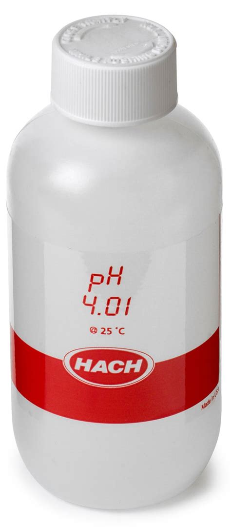 Buffer Solution Ph 4 01 250 Ml Hach Uk