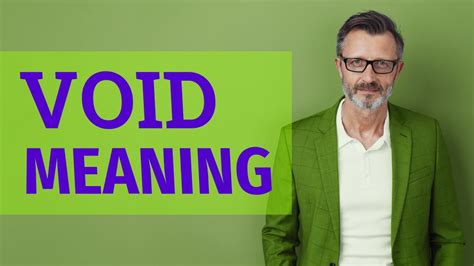 What Does Void Mean In Medical Terms