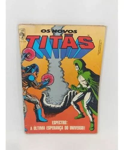 Hq Novos Titãs N° 15 Abril Jovem 1987 Gibi Antigo Dc Comics Mercadolivre