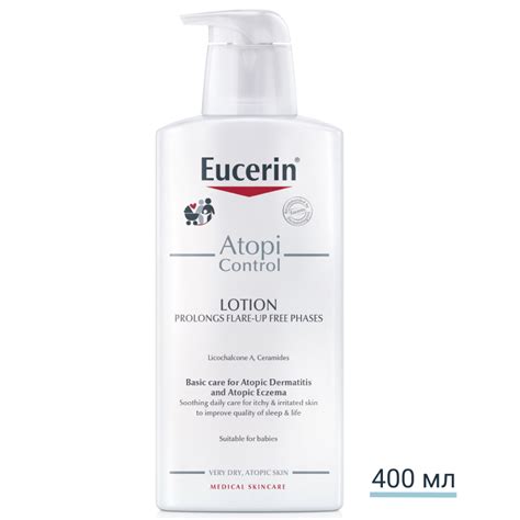 Eucerin Atopicontrol Успокояващ лосион за тяло 400 мл Аптеки Афиа