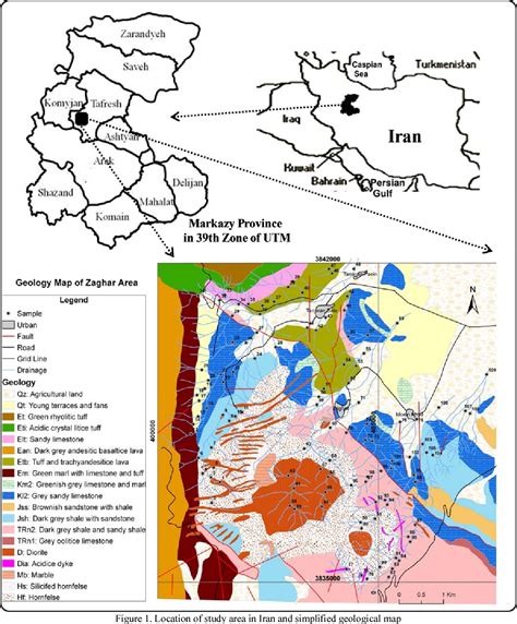 Figure 1 From Using Stream Sediment Data To Determine Geochemical Anomalies By Statistical