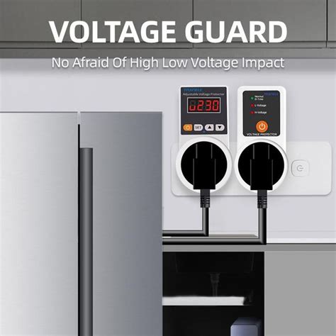 Shop Generic Automatic Voltage Protector Socket Ac 220v Adjustable 16a