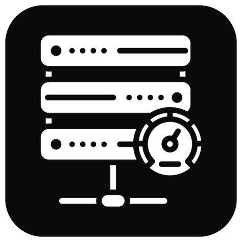 premium vector database speed vector illustration