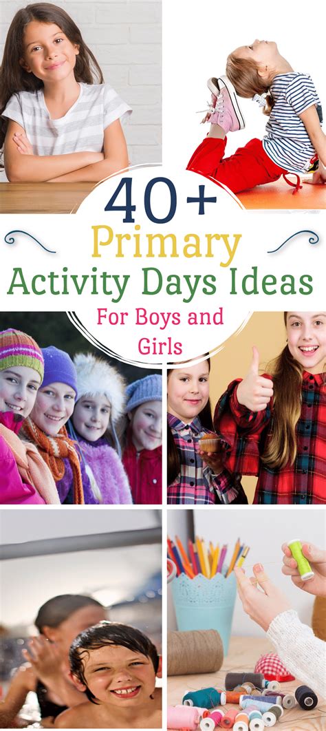 40 Primary Activity Day Ideas For Boys And Girls Artofit