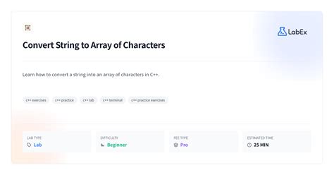 Converter String Para Array De Caracteres Em C Tutorial E