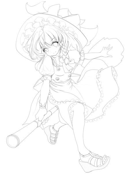 魔理沙さん！ ニコニコ静画 イラスト