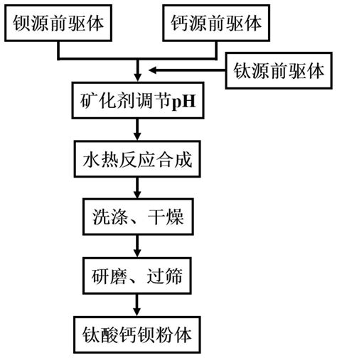 钛酸钡钙粉体的制备方法及其应用与流程