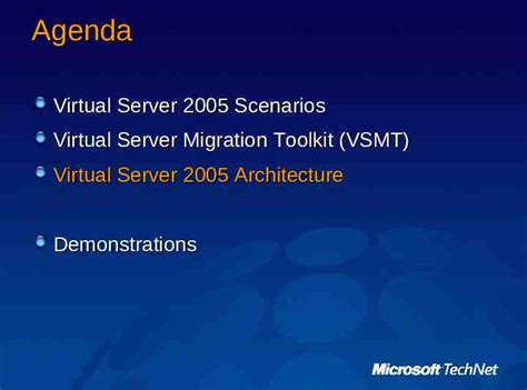 microsoft virtual server 2005 technical overview john howard it pro