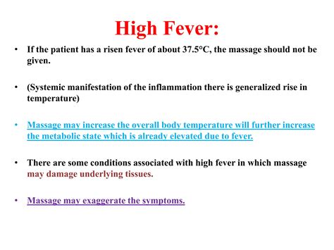 132 Contraindications Of Massagepptx