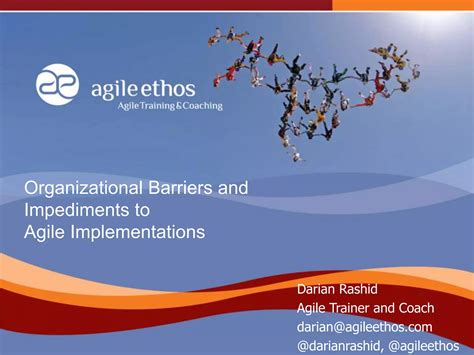 Organizational Barries And Impediments To Agile Scrum Implementations Ppt