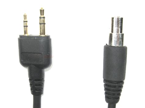 Racecom Headset Cable For Vertex Radios With S1 Straight Connector