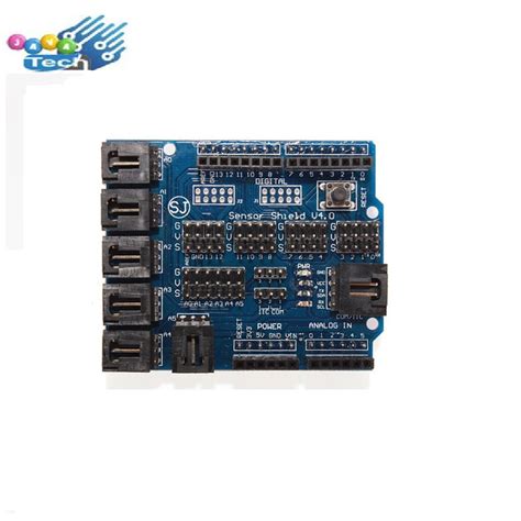 Jual Arduino Uno R3 Sensor Shield V4 Digital Analog Shopee Indonesia