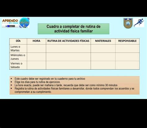 SOLVED Ayuda Xfxfxf Tex No Sean Malos Tex Aprendo Pur Cuadro A Completar De Rutina De