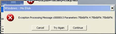 Exception Processing Error Code C Techyv