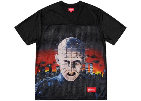 Supreme Hellraiser Football Jersey Black Mens Ss18 Us
