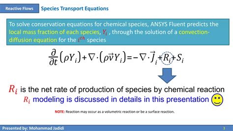 01 Reactive Flows Finite Rate Formulation For Reaction Modeling Pdf