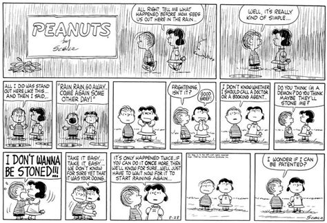 The Archetypal Archive Mythcomics [linus The Rain King] Peanuts 1960