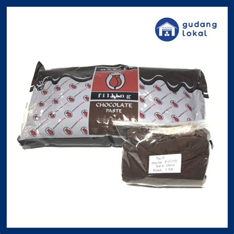 Jual Tulip Master Filling Dark Chocolate Shopee Indonesia