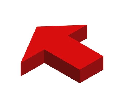 Premium Vector Isometric Arrow