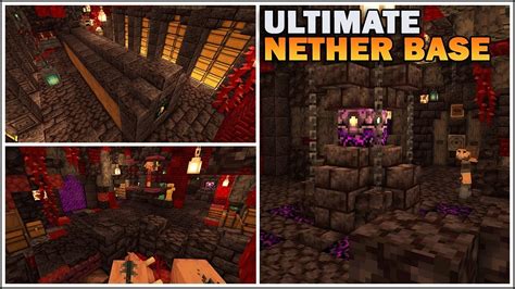 10 Must Have Nether Base In Minecraft Tbm Thebestmods