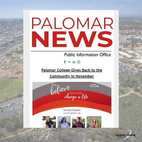 Palomar College On Linkedin Stay Informed With The Latest News And