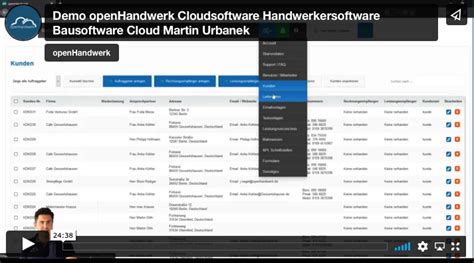 Webdemo Video OpenHandwerk