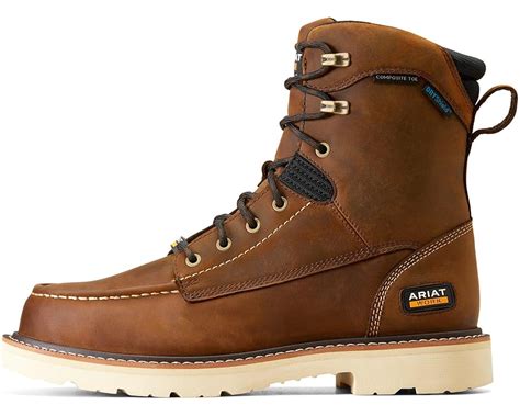 Mens Ariat Rebar Lift 8 Waterproof Composite Toe Work Boots