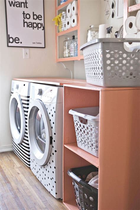 Pink Laundry Room A Beautiful Mess