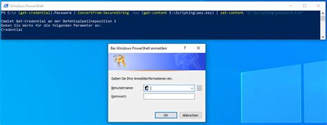 Powershell Store Password With Encryption Key Icewolf Blog
