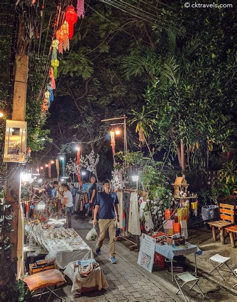 Chiang Mai Friday Night Market Kad Kongkao Walking Street Ck Travels