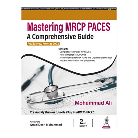 Mastering Mrcp Paces A Comprehensive Guide Mohammad Ali