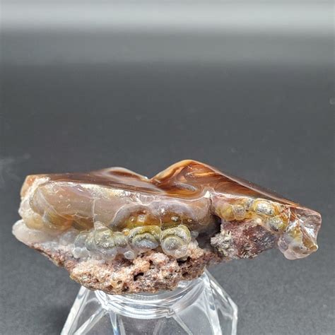 Rough Fire Agate Raw Stone For Rock Hounding Unique Gem