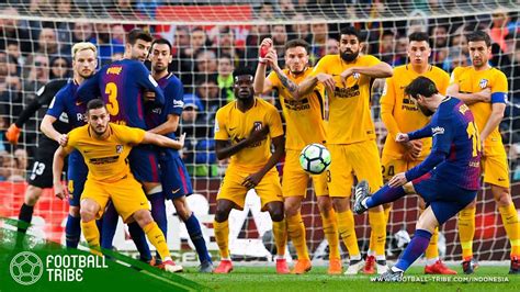 Tendangan Bebas Lionel Messi Dekatkan Barcelona Ke Tangga Juara La Liga Football Tribe Indonesia