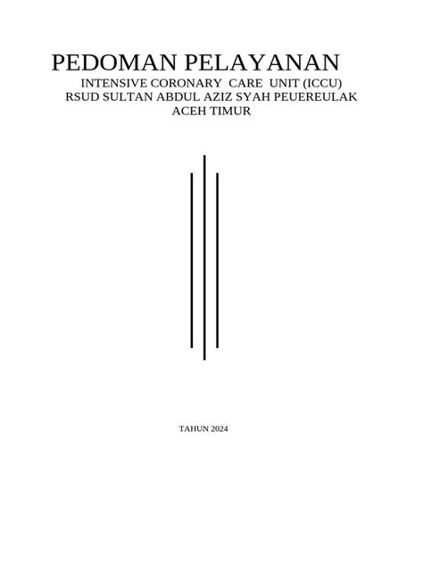 Pedoman Pelayanan Iccu Saas Pdf